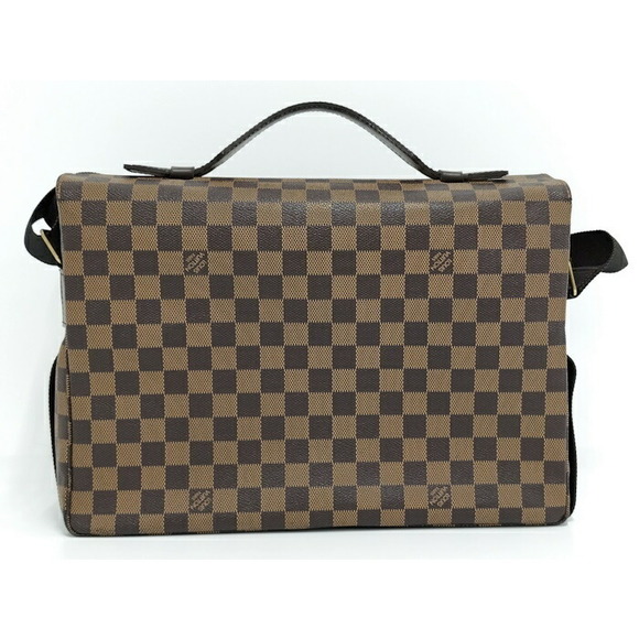 Louis Vuitton | Bags | Louis Vuitton Broadway Ebene Damier Shoulder Bag ...